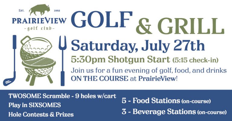 GOLF & GRILL EVENT | Prairieview Golf Club